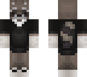 fancy racoon | Minecraft Skins