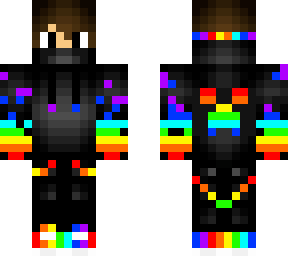 Rainbow boy | Minecraft Skin