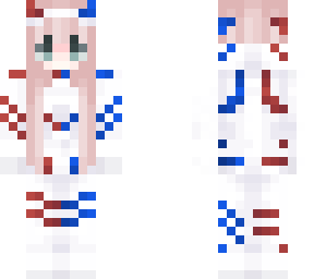 zero two | Minecraft Skins