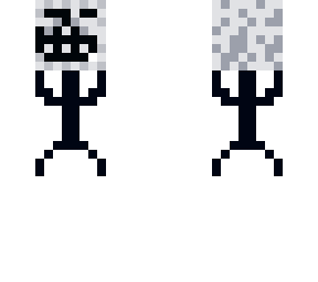 Stickman troll | Minecraft Skin