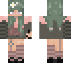 Strawberry’s Matcha Parfait | Minecraft Skin