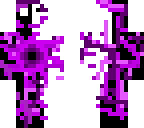 The Corrupted Light HALF CORRUPT | Minecraft Skin