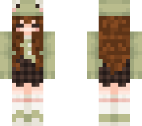 cute frog girl ?? | Minecraft Skin