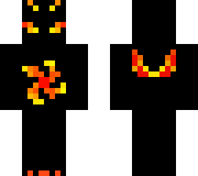 ember demon | Minecraft Skin