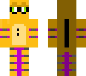 Fixed Willam Afton With (Springlock suit) | Minecraft Skin