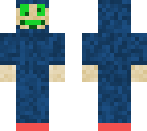 Sandstone Guy with Blue Stone suit | Minecraft Skin