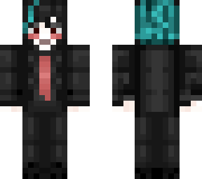 TEAL ROOTS GERARD WAY | Minecraft Skin