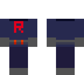 Team Rocket skin base | Minecraft Skin