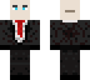 Video Game: Agent 47 skin | Minecraft Skin