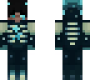 Warden boy | Minecraft Skin