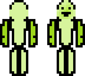 green alien | Minecraft Skins