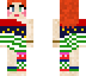 David Bowie - Ziggy Stardust | Minecraft Skin