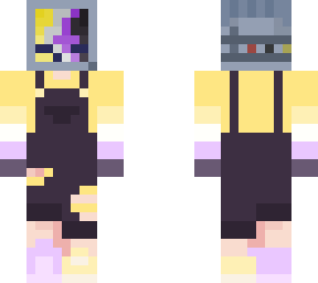 Enby Head Enby Overalls | Minecraft Skin
