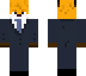 Fox in a Suit | Minecraft Skin