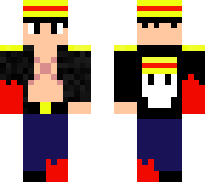 mi skin one piece | Minecraft Skin