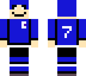 Number 7 Hockey Player | Minecraft Skin