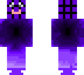 Purple Void Cube | Minecraft Skin