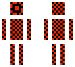 Red checker | Minecraft Skin