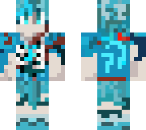Skulk Zombie Girl (ErrorCode) | Minecraft Skin