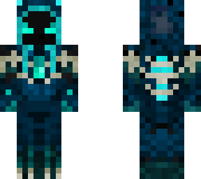 warden girl | Minecraft Skin