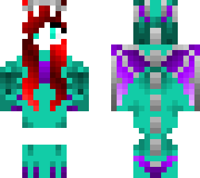 Enderdragon Girl | Minecraft Skin