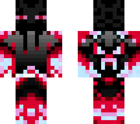 Enderman Red | Minecraft Skin