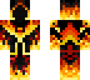 Fire boy | Minecraft Skin