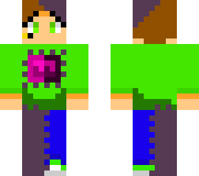 half corrupted | Minecraft Skins