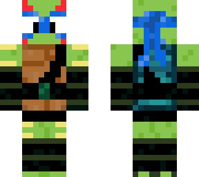 Leonardo (ROTTMNT) | Minecraft Skin