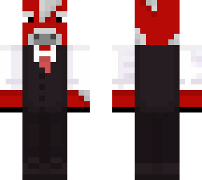 mooshroom in a suit | Minecraft Skins