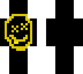 Nirvana Smiley Face | Minecraft Skin