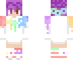 OC Rainbow boy | Minecraft Skin