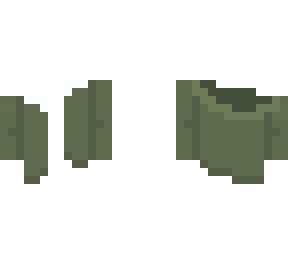 shoulder off green jacket | Minecraft Skin