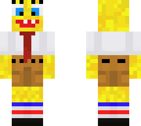 spongebob 2d | Minecraft Skins