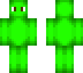 Stick Figure Green (Green Animations Character) | Minecraft Skin