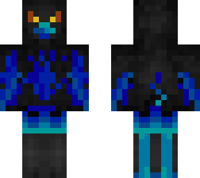 Teal Raven | Minecraft Skin