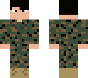 USMC Woodland MCCUU | Minecraft Skin