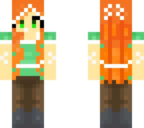 a hot version of alex | Minecraft Skin
