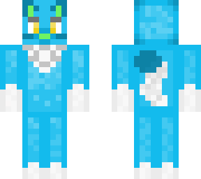 blue furry | Minecraft Skins