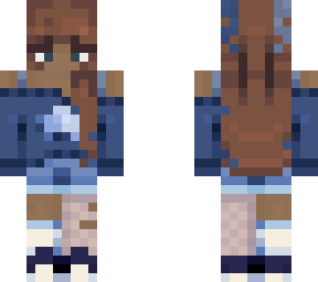 blue star idk jessica smells | Minecraft Skin