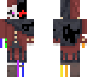 broken jester animatronic | Minecraft Skin