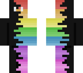 Fade Turning Into Rainbow | Minecraft Skin