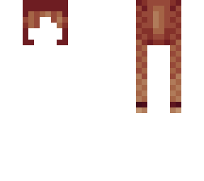 French braid hair | Minecraft Skin