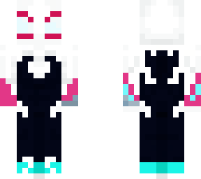 Gwen Stacy Ghost-Spider | Minecraft Skin
