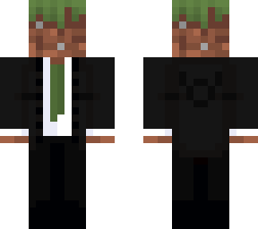 Mr Java (minecraft Grass) | Minecraft Skin