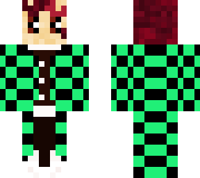 tanjiro(? | Minecraft Skin