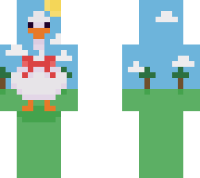 2D Duck Is Now 3D | Minecraft Skin