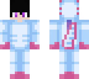 Ajolote cian | Minecraft Skin