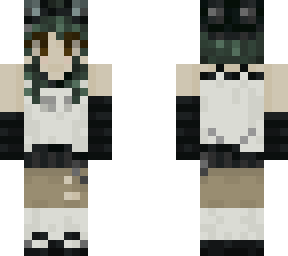chemycal - biopunk girl | Minecraft Skin