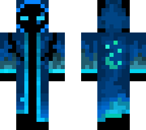 Cool ice demon skin | Minecraft Skin